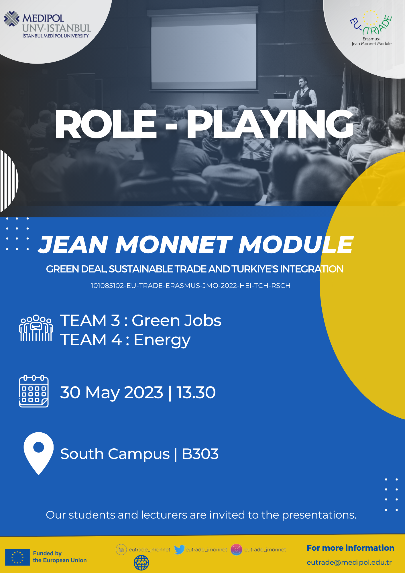 Role Playing – EU-TRADE – Jean Monnet Module